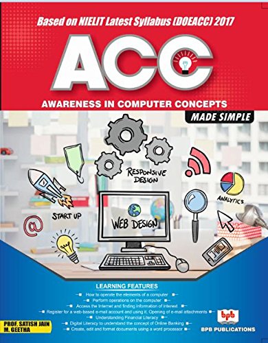 Buy Awareness in Computer Concepts ACC) Made Simple Book Online at Low ...
