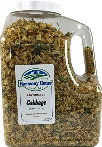 Amazon.com: Dehydrated Cabbage (52 oz. Jug) - For Cooking, Camping ...
