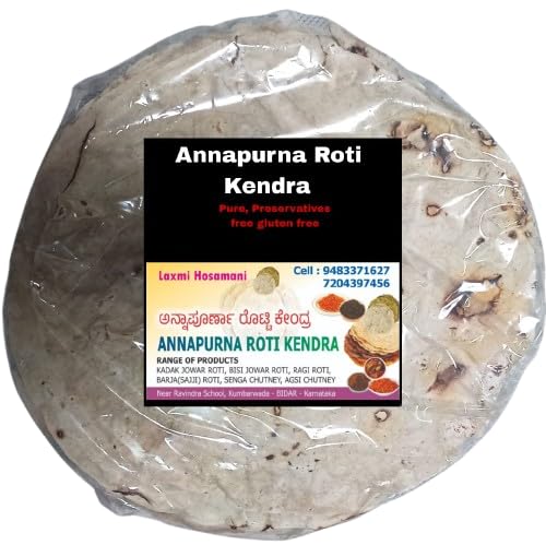 Kadak jowar roti per Pack 10 Roti (Pack of 1) : Amazon.in: Grocery ...