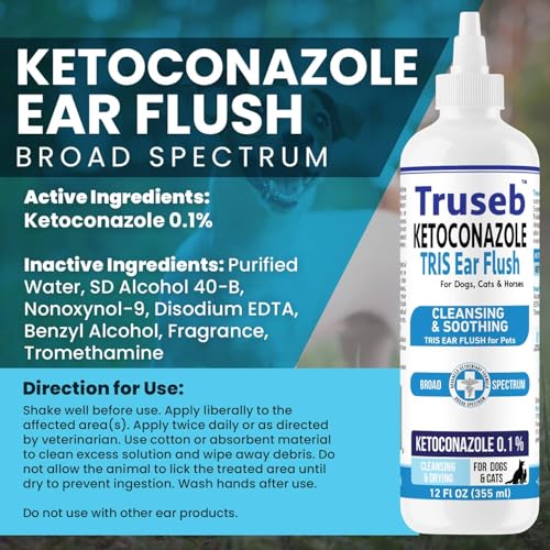Truseb | Dog Ear Flush Ketoconazole...