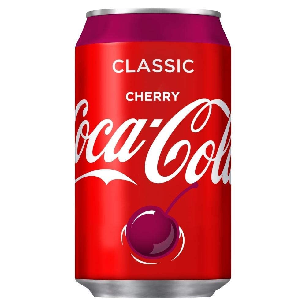 Buy ( 24 Pack ) Coca-Cola Cherry 330ml Online at desertcartGB