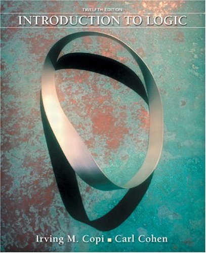 Introduction to Logic: Copi: 9780131332751: Amazon.com: Books