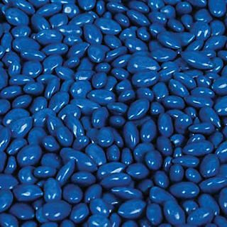 Amazon.com : Kimmie Candy brand Blue Sunbursts Chocolate Candy Coated ...