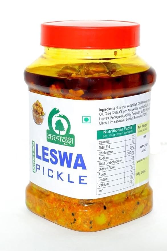 KALPVRIKSHA INDUSTRIES Leswa Pickle, Rajasthani Lesua Pickle ...