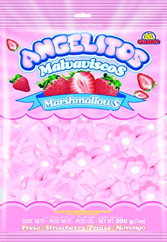 Angelitos Marshmallows, Pink Flower Fruits, 200g : Amazon.in: Grocery ...