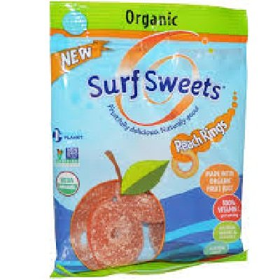 Amazon.com: Surf Sweets Peach Rings 12x 2.75OZ : Clothing, Shoes & Jewelry