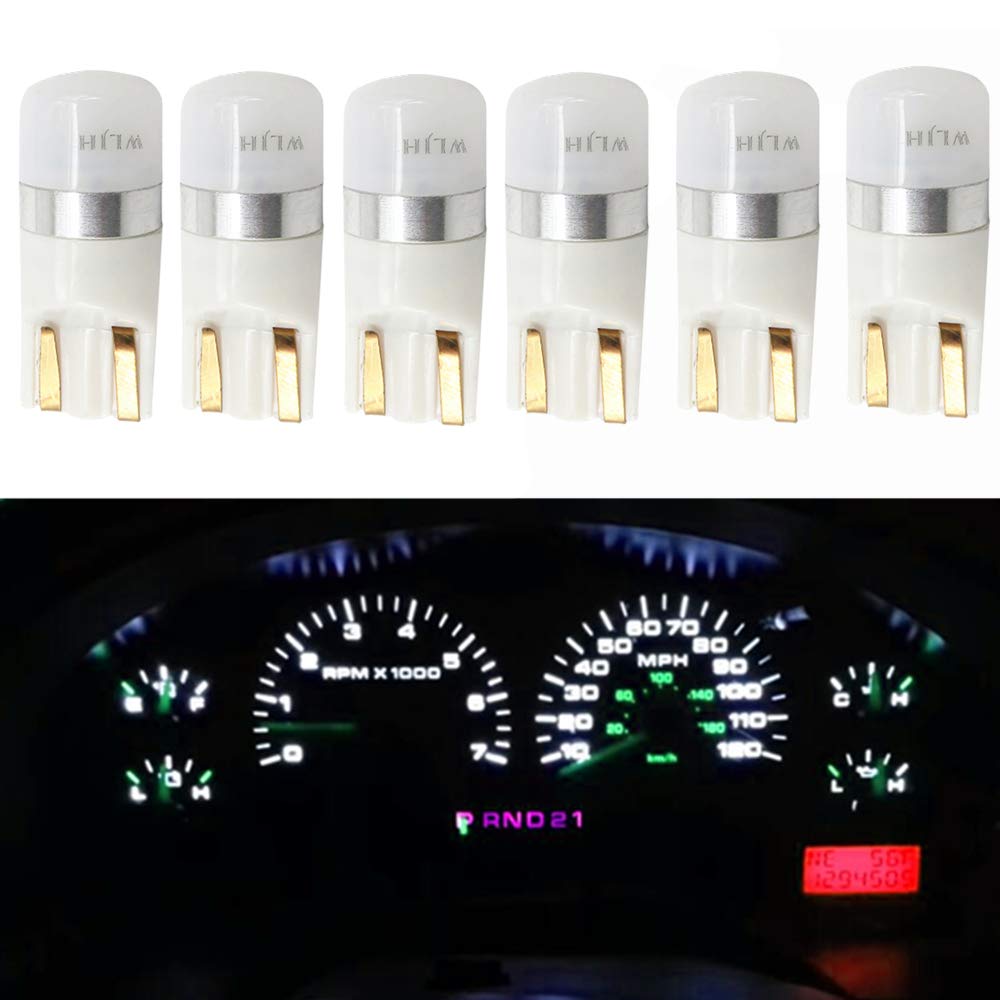 Snapklik.com : Bright White Instrument Panel Cluster Gauge Dash Led ...