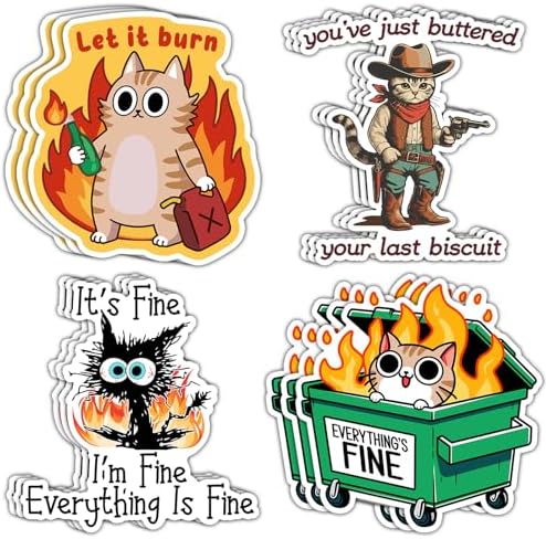 Amazon.com: United by Color It's Fine I'm Fine Everything is Fine ...