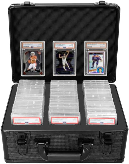 Amazon.com: OUUTMEE Graded Card Case - Aluminum Alloy Graded Card ...