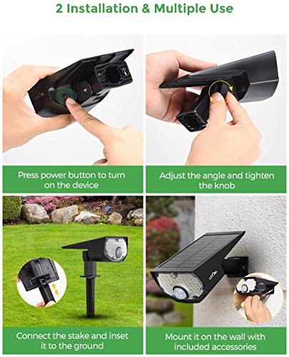 LITOM Solar Spotlights Review - Solar Panel America