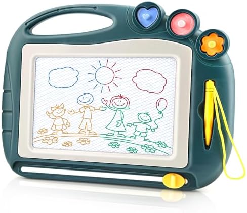 Amazon.com: SGILE Large Magnetic Drawing Board - 4 Colors 16×13in ...