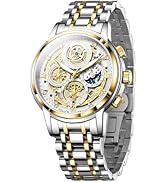 Amazon.com: SOLLEN Men's Chronograph Watch, Japanese Quartz Movement ...