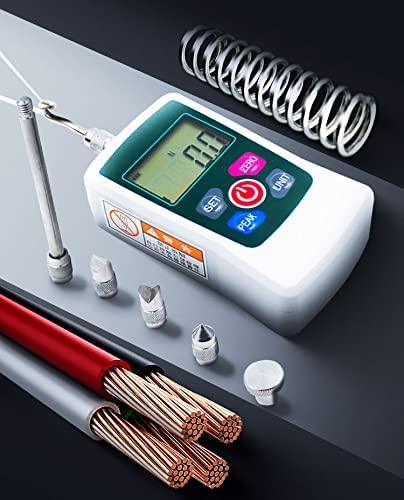 Digital Force Meter Gauge Push Pull Gauge With Maximum Load ...