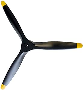 Amazon.com: XOAR PJWWII-R3-P 13x7 RC Warbird Airplane Pusher Propeller ...