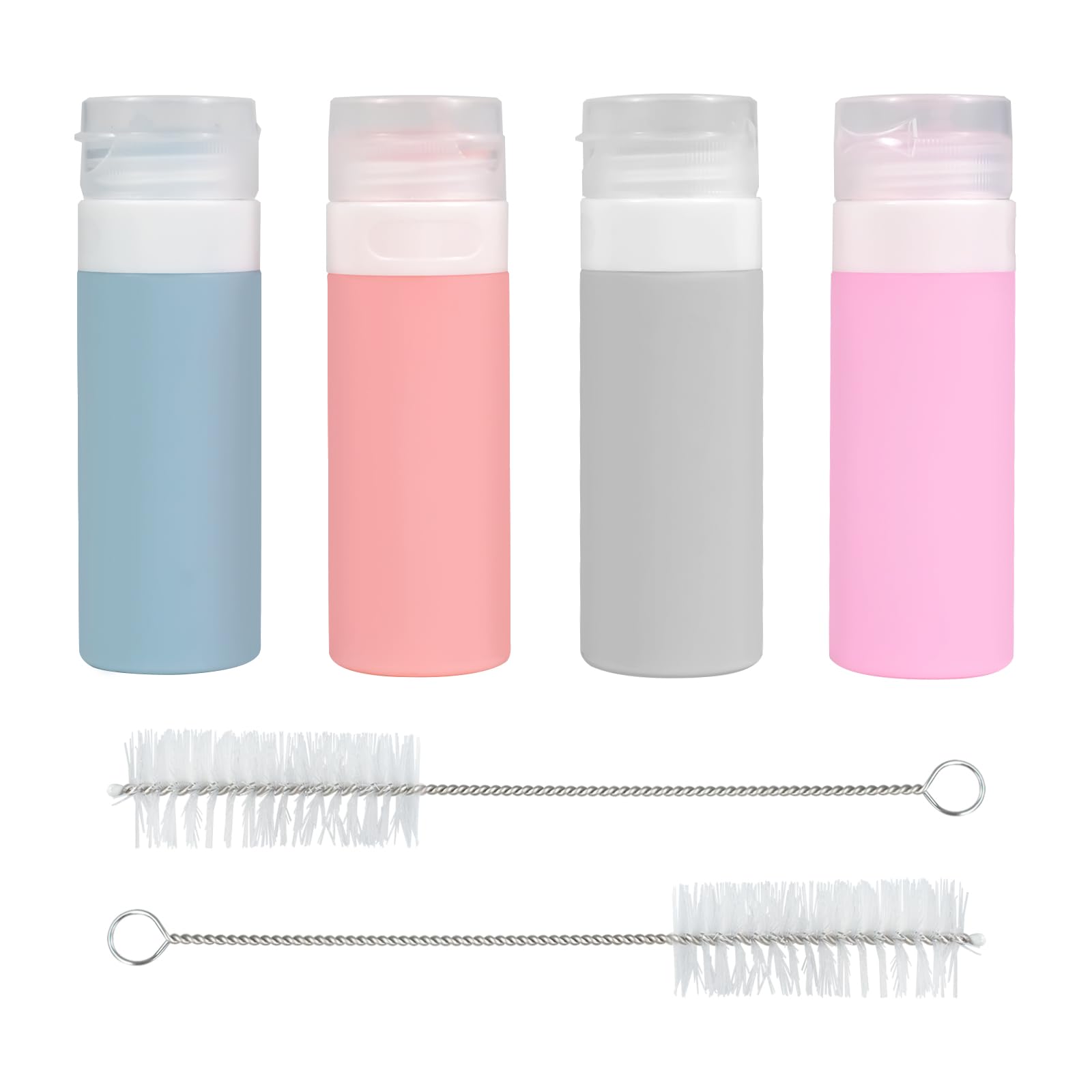 Amazon.com: TACYKIBD 4Pcs Salad Dressing Container to Go, Mini Squeeze ...