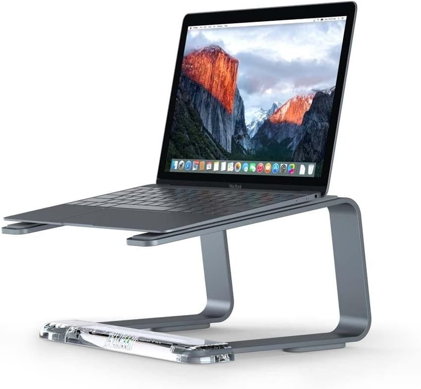 Amazon.com: Griffin Elevator Laptop Stand - Ergonomic Computer Riser ...
