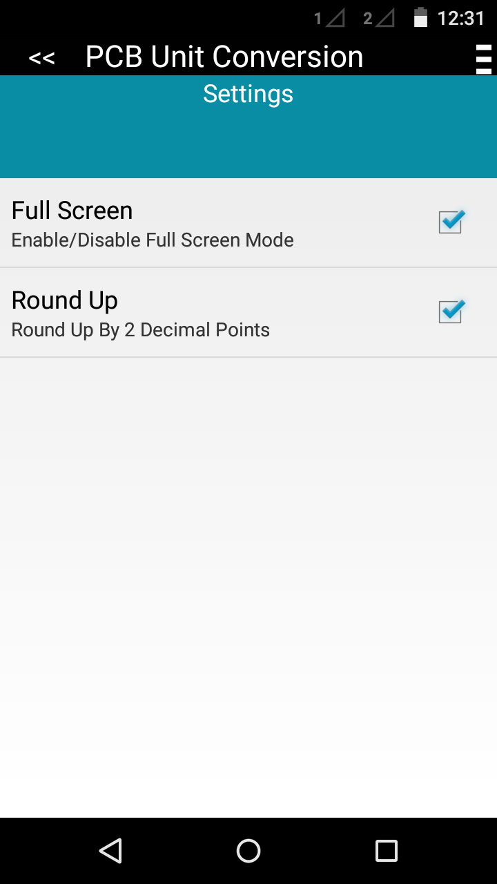 PCB Unit Conversion - App on Amazon Appstore