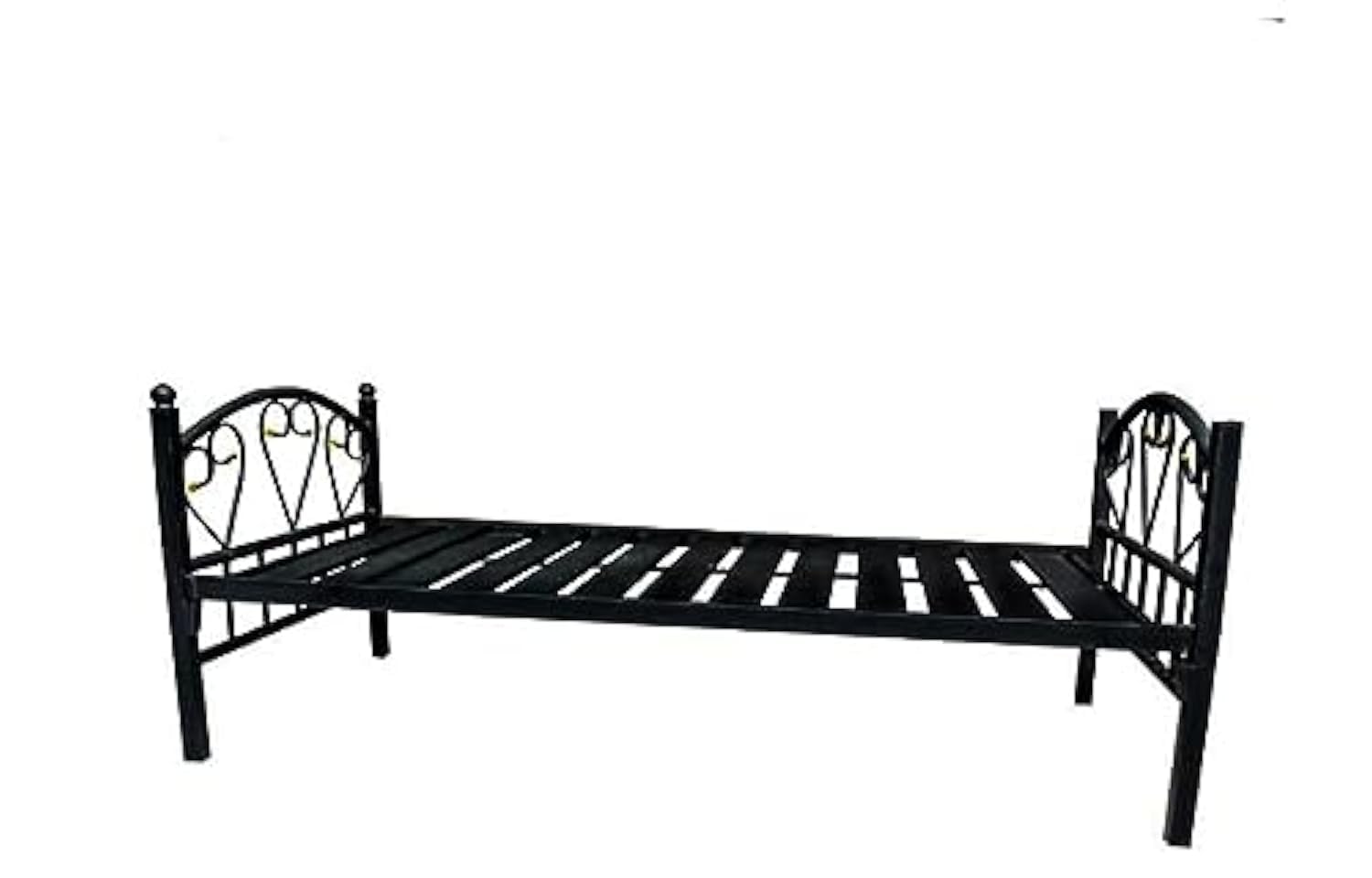 Buy MOHAMMAD AZIM FURNITURE MAF Heavy Duty Single BED MAF-LK3 Metal ...