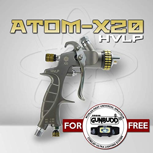 ATOM X20 Professional Spray Gun - HVLP Solvent/Waterborne