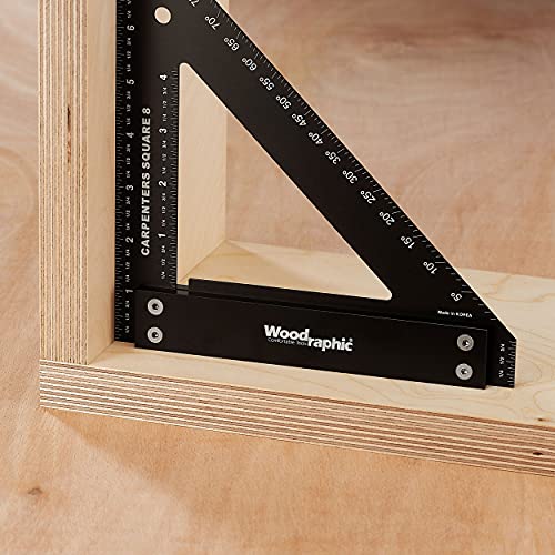 Snapklik.com : Woodraphic Professional Carpenter Square Layout Tools ...