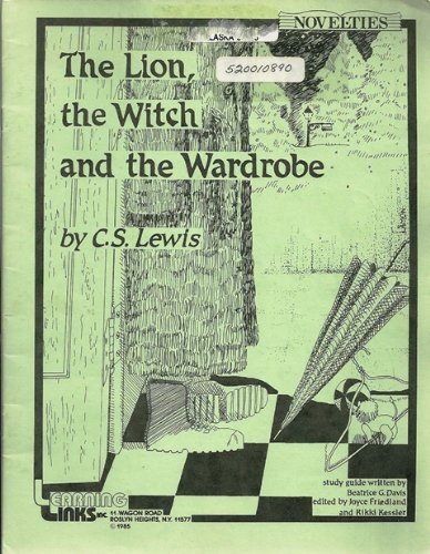 The lion, the witch and the wardrobe by C.S. Lewis: Study guide (Novel ...