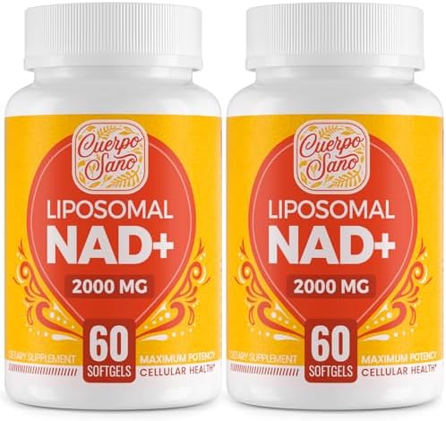 Amazon.com: NAD Supplement, Liposomal NAD+ Supplement with TMG, 98% ...