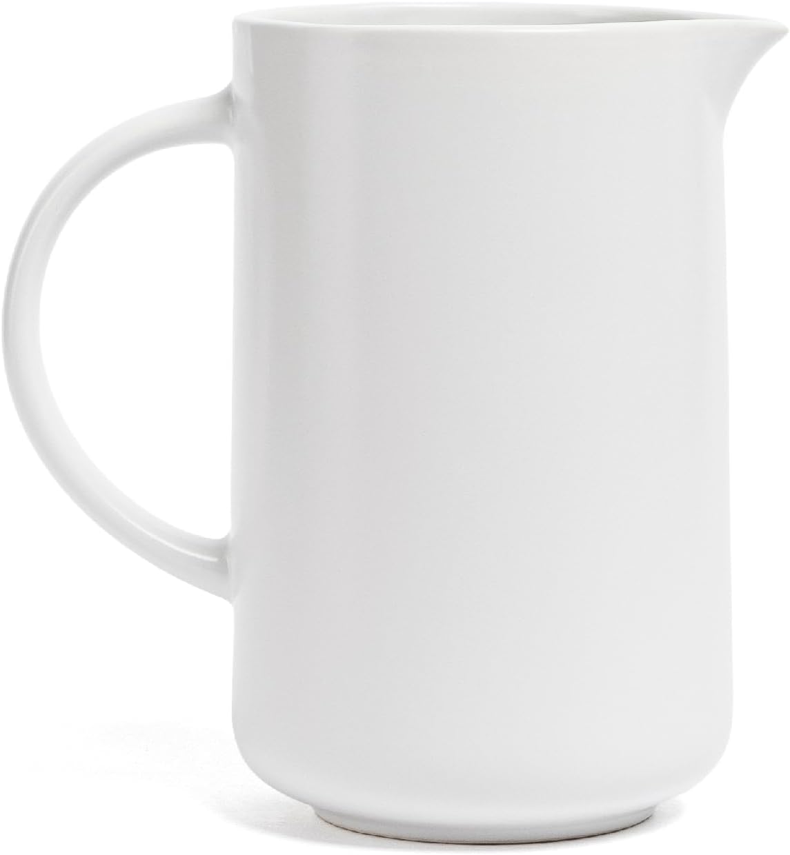 Amazon.com: Creative Co-Op White Ceramic Pitcher : Home & Kitchen