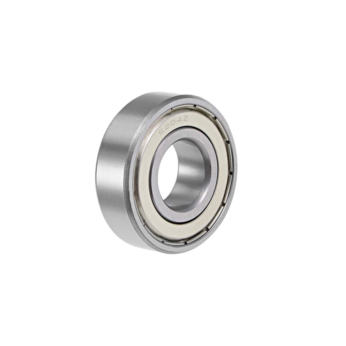 uxcell 6204ZZ Deep Groove Ball Bearing 20x47x14mm Double Shielded ABEC ...