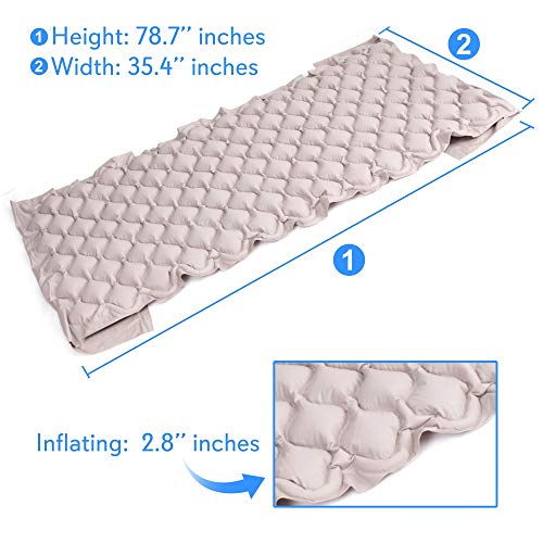 Snapklik.com : SereneLife Pressure Mattress Air Bubble Pad-Includes ...