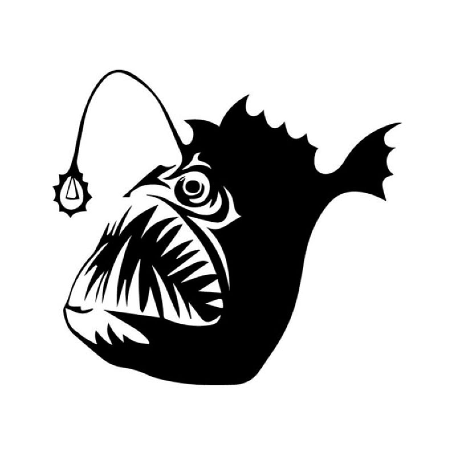 Cartoon Angler Fish
