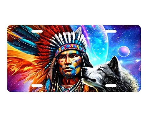 Amazon.com: Vanity Decorative Aluminum Front License Plate (Native ...