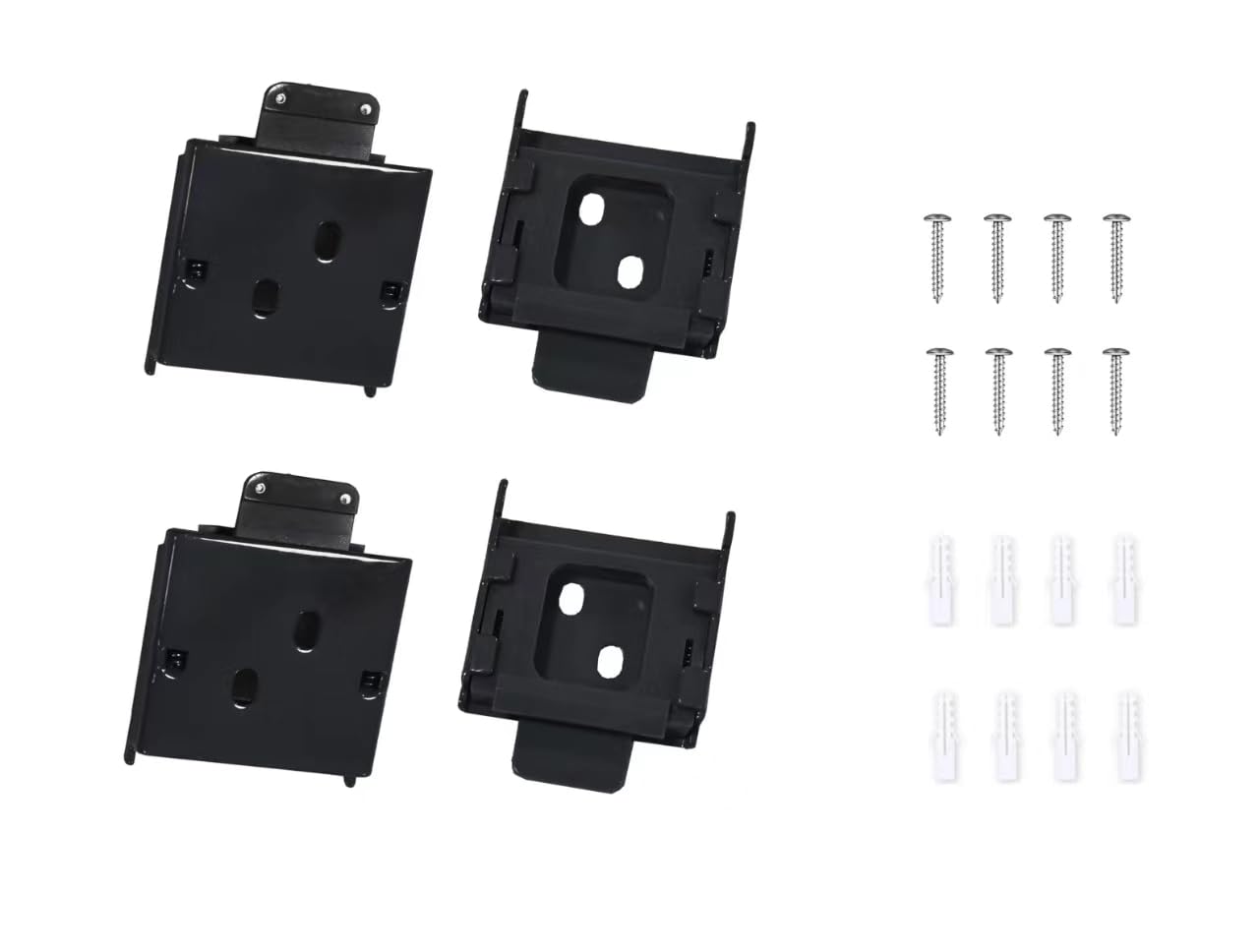 Amazon.com: 4 PCS Mountings Brackets Universal Roller Shade Hardware ...