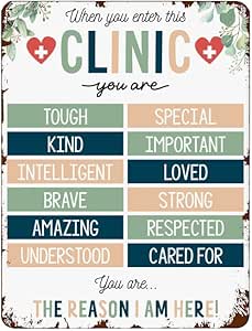 Amazon.com: LYXDS School Health Office Poster Clinic Decor Printable ...