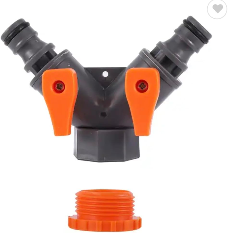 Amazon.com: Shark Unlimited | Garden Hose Splitter with 2 Male Garden ...