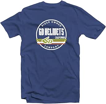 6D Helmets Rider Owned Tee | Soft 60/40 Cotton‑Poly Blend, Screen ...