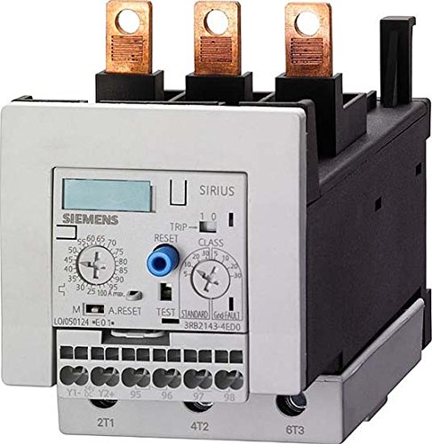 Siemens 3RB21 43-4EX1 Solid State Overload Relay, Spring Loaded ...