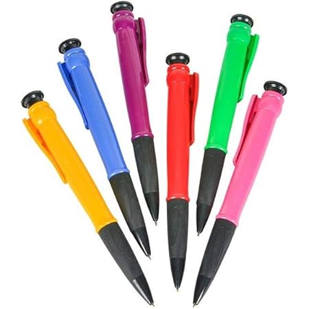 Amazon.com: Jumbo Ballpoint Pens (Pack of 6): Toys & Games