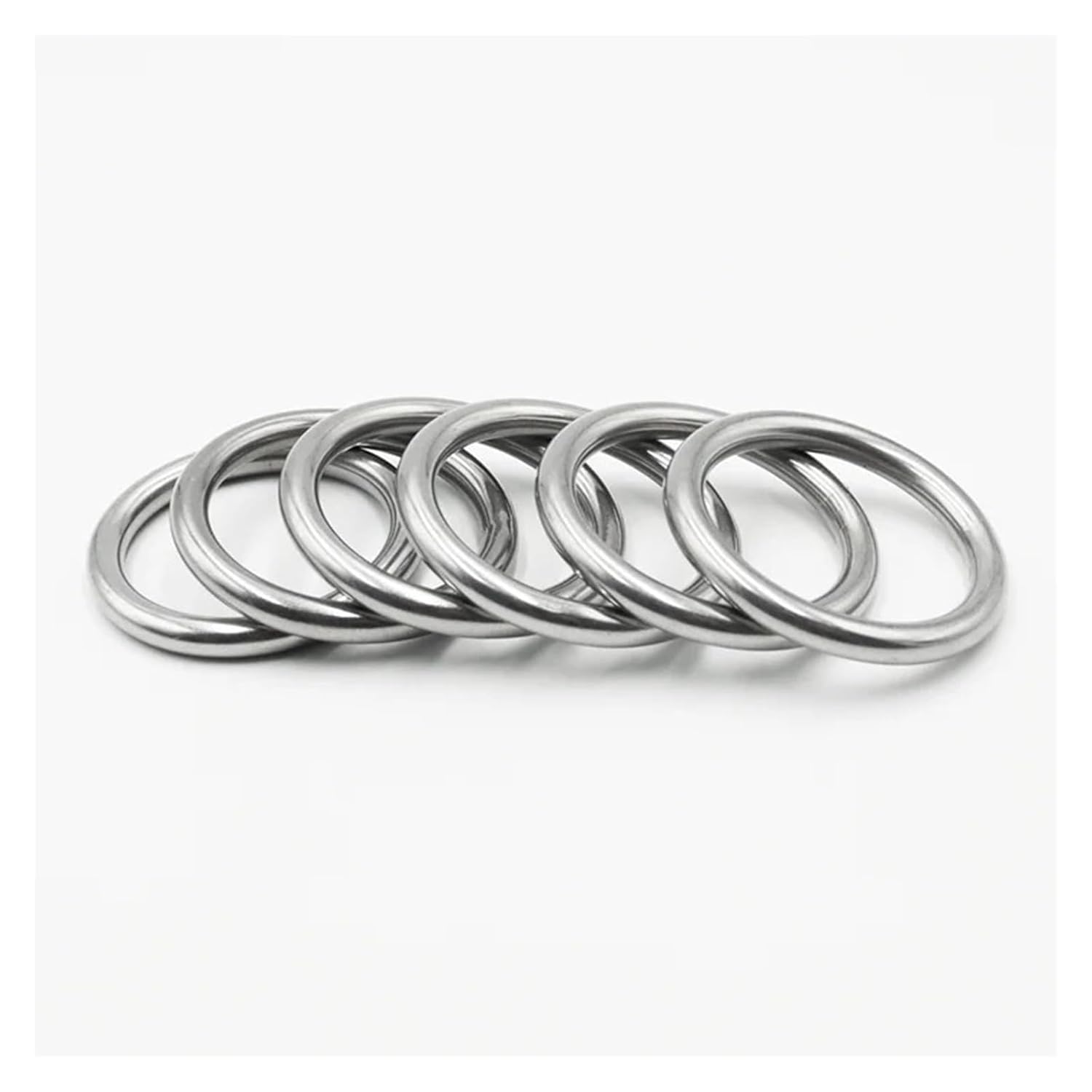 304 Stainless Steel Seamless Round Ring Anti Corrosion Rust Smooth ...