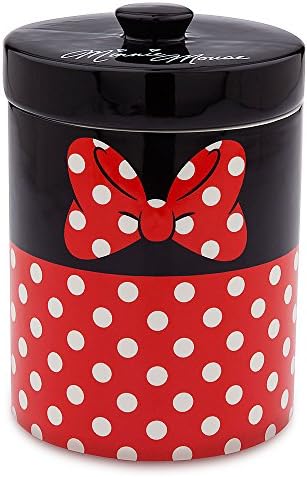 Amazon.com: Disney Home Monochrome Large Ceramic Canister with Lid, 7 ...