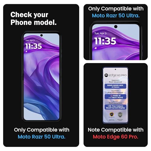 ArmourPro Edge to Edge Screen Protector for Motorola Razr 50 Ultra (6.9 ...