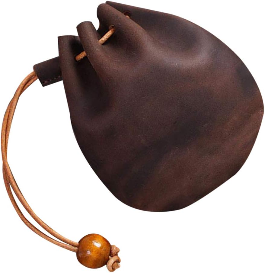 Amazon.com: Operitacx Mens Wallets 1 Pc Mini Leather Coin Pouch Vintage ...