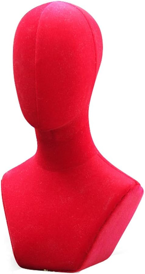 Amazon.com: KIZQYN Jewelry Display Stand Head Mold Dummy Head Hat Wig ...