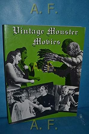Vintage Monster Movies: Marrero, Robert: 9780963498212: Amazon.com: Books