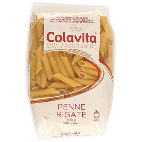 Colavita Penne Rigate Pasta (500g) | Durum Wheat Pasta : Amazon.in ...