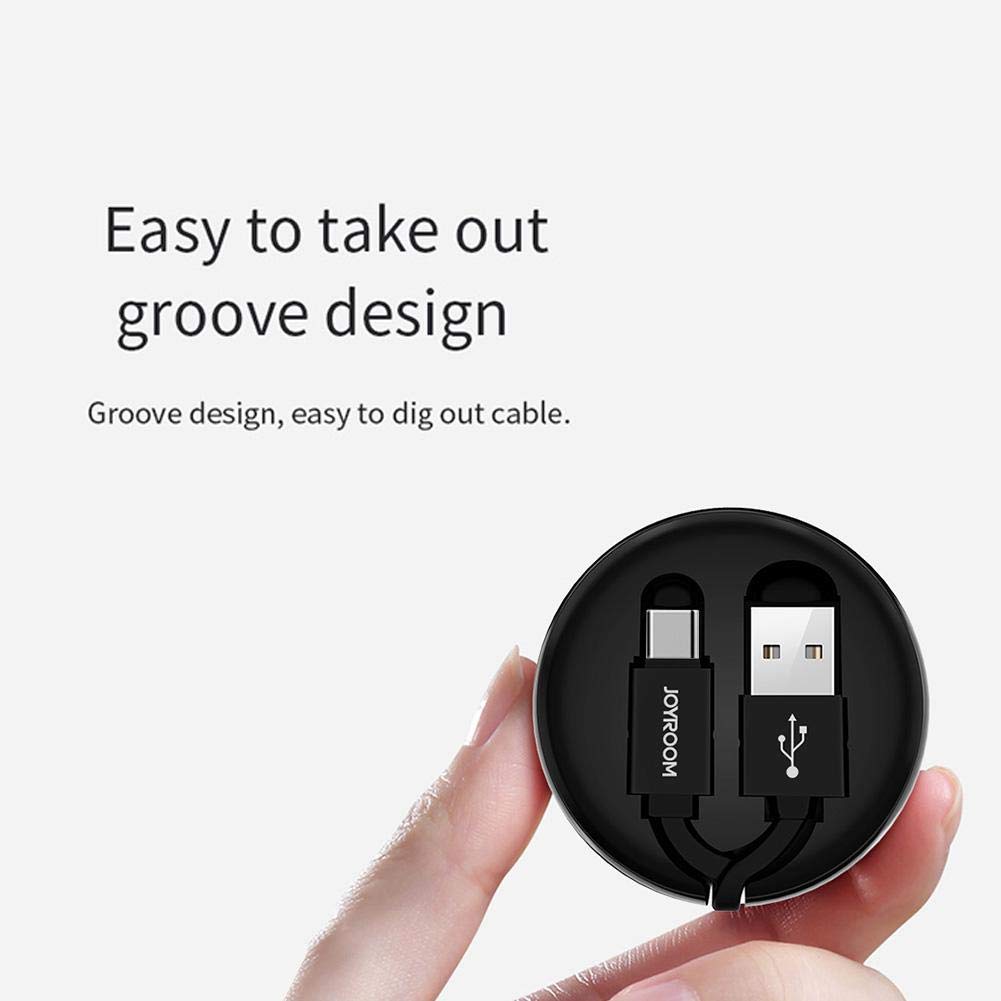 Joyroom S-M346 Retractable 1m/3.3ft Charging Micro USB Data Cable ...