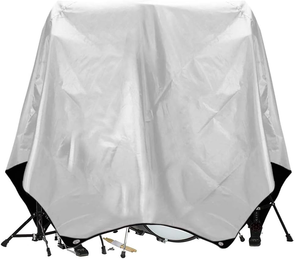 Amazon.com: Drum Set Dust Cover, PVC Coating Drum Cover, Drum ...
