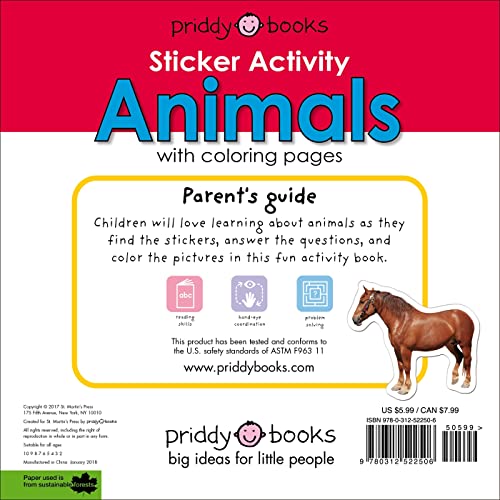 Snapklik.com : Sticker Activity Animals: Over 100 Stickers
