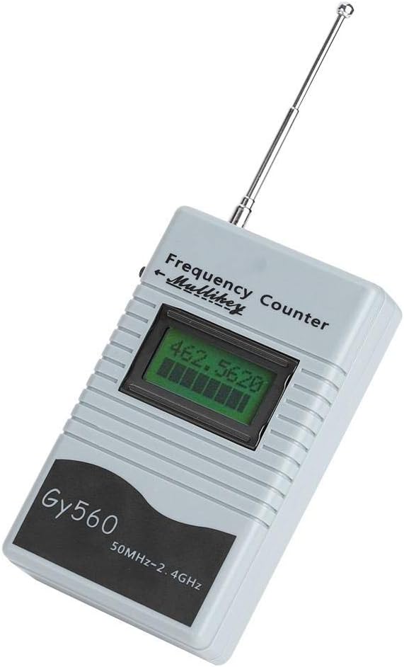 BigKing Portable Frequency Counter, GY560 50Mhz to 2.4Ghz 2-Way Radio ...