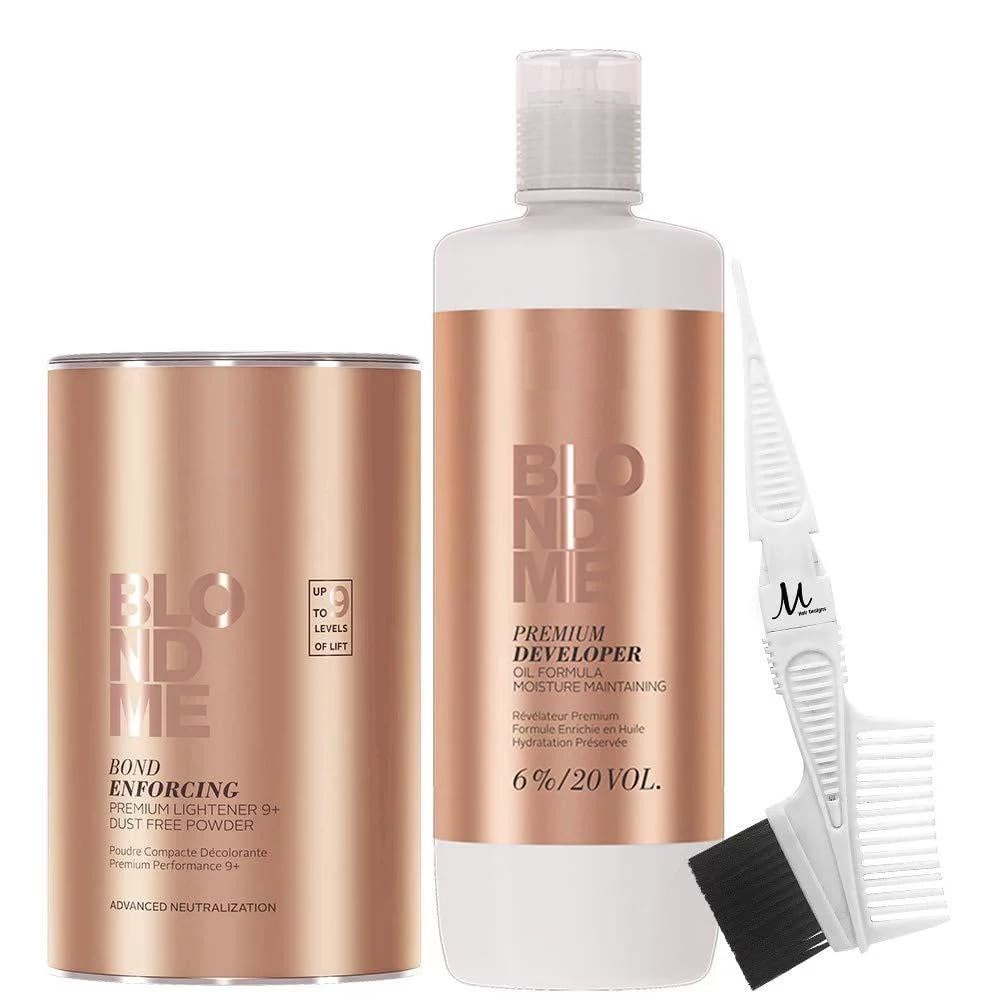 Amazon.com: Blonde Me Bleach Powder and Developer | BlondeMe Lightener ...