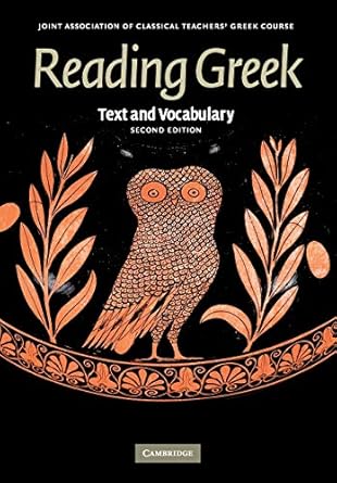 Amazon.com: Reading Greek: Text and Vocabulary: 9780521698511: Joint ...